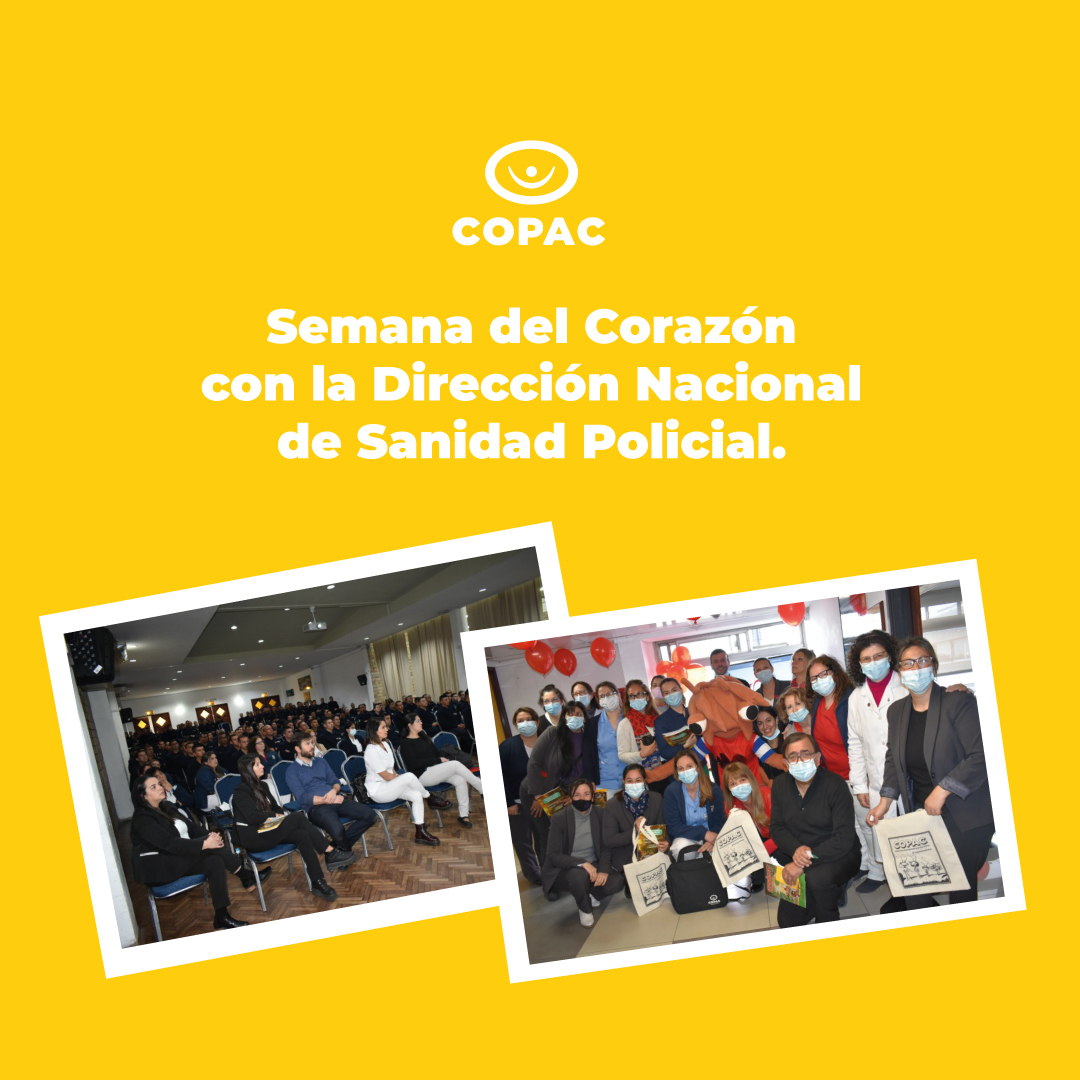 Semana del Corazón con la Dirección Nacional de Sanidad Policial ...